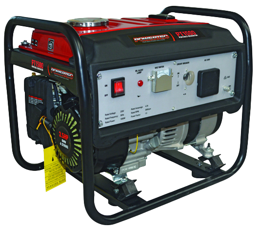 PT1500 | 1200W Portable Generator | Powertec